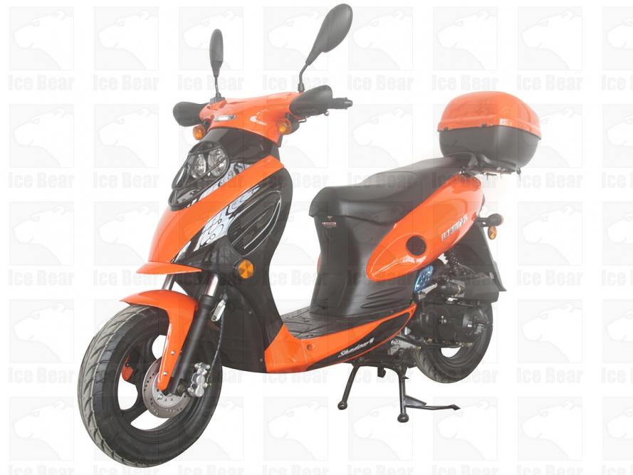 Icebear Shadow 49cc Moped Scooter Street Legal | PMZ50-1