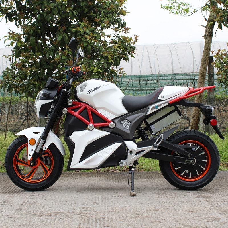Premium 2000W Electric Motorcycle | SRT-2000E 72V Brushless